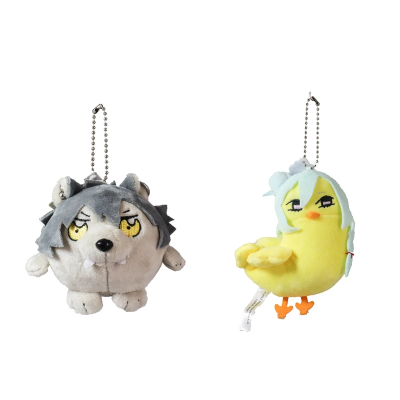 10cm Ensemble Stars Koga Ogami Wolf Plush Toy Doll Tiny Kogaball Hibiki ...