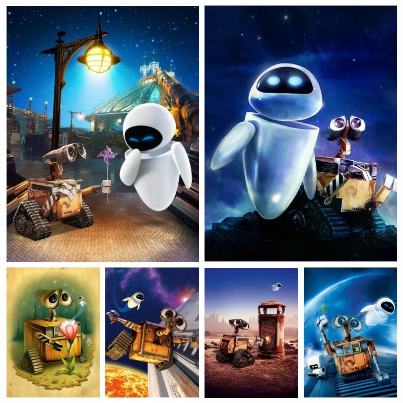 Wall E And Eva Wallpaper