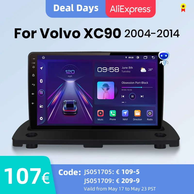 Junsun V1pro 8 + 256GB CarPlay Android Auto Car Radio Android 12 para ...