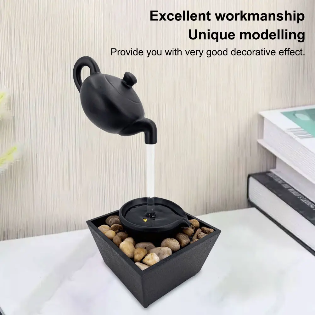 Waterfall-Tabletop-Fountain-Electric-Fengshui-Desktop-Decor-Floating ...