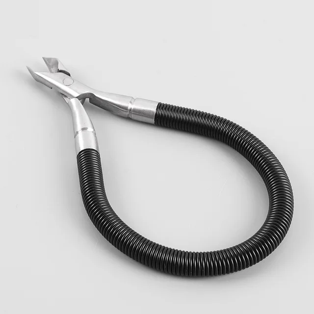 Grip & Snip Spiral Spring Cuticle Trimmer Nippers Cleaner Nail Gap ...