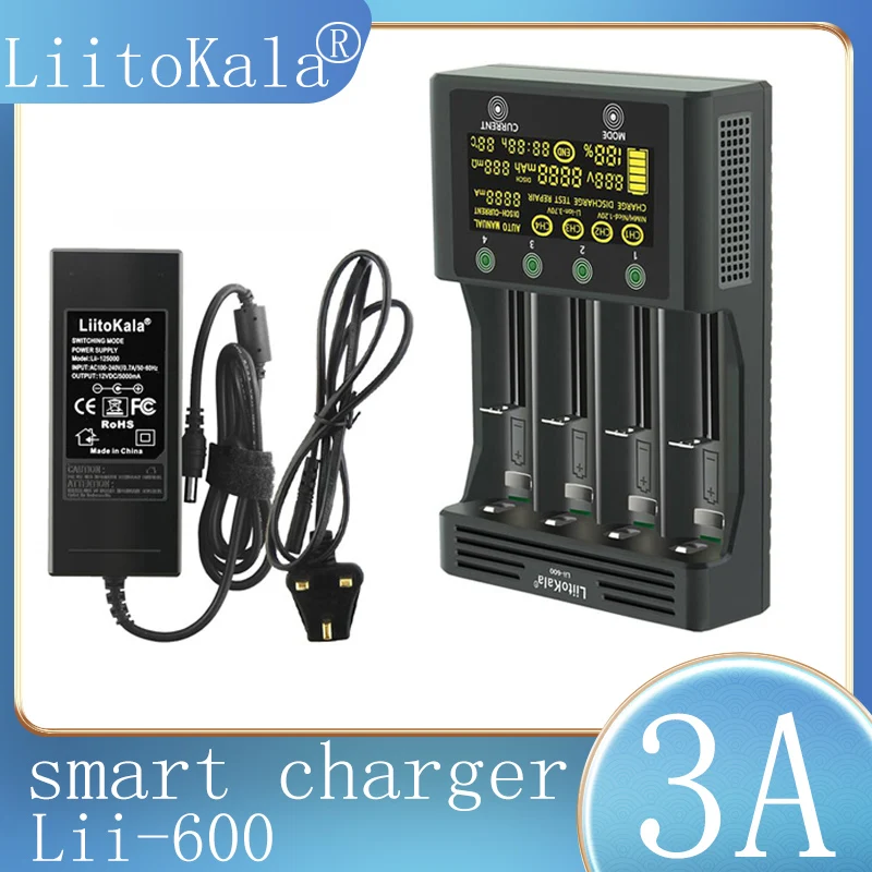 liitokala-lii-600-lii-500-original-full-set18650-Battery-Charger-for-1 ...