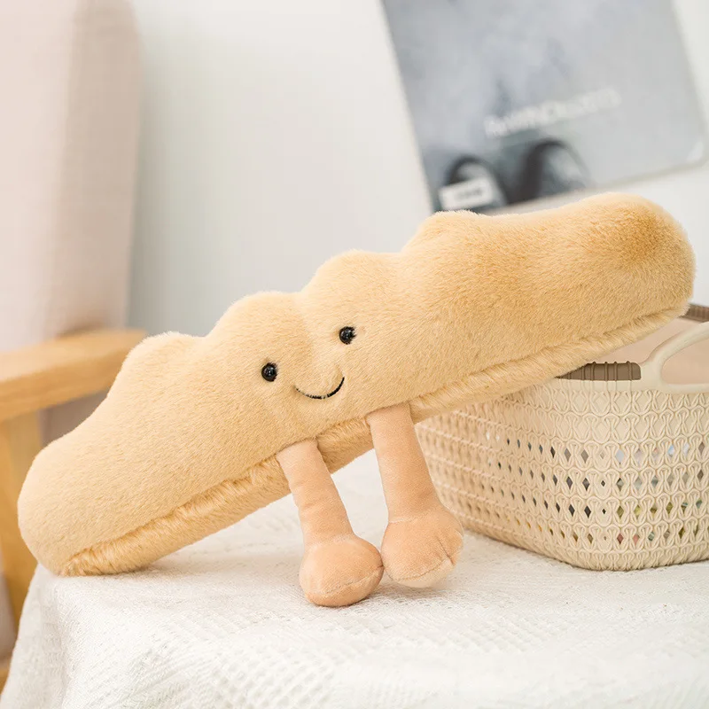 Muñeco de peluche de Jellycats, pan tostado, pretzel, croissant ...