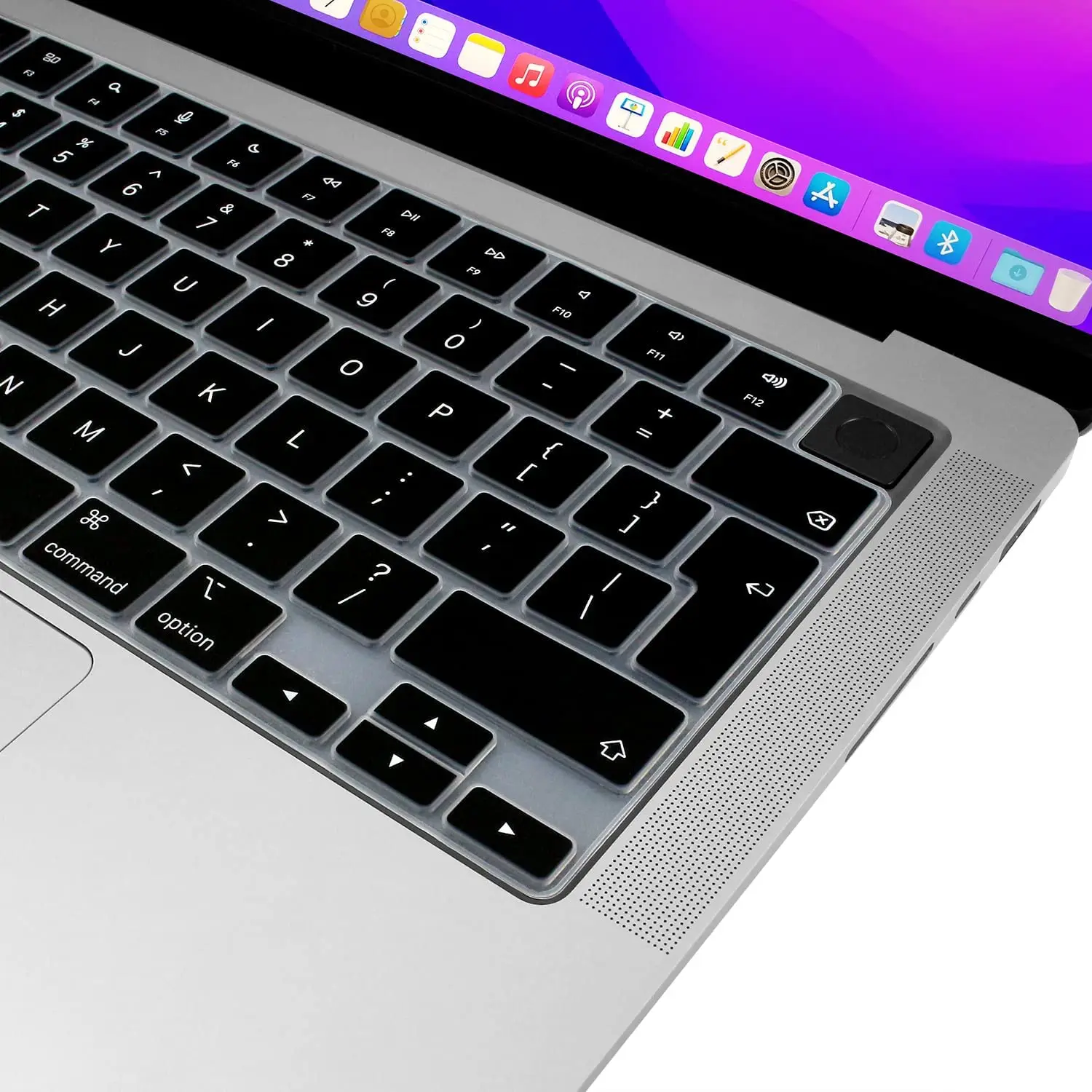 English-Layout-Skin-for-Macbook-Pro-14-2021-M1-A2442-EU-US-Keyboard ...