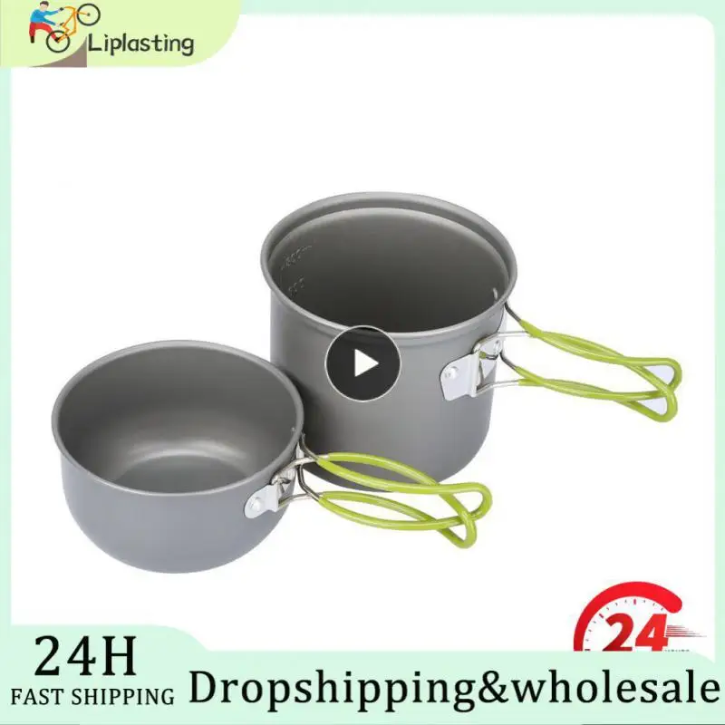 Outdoor-Cooking-Teapot-Picnic-Tableware-Pot-Camping-Cookware-Ultralight ...