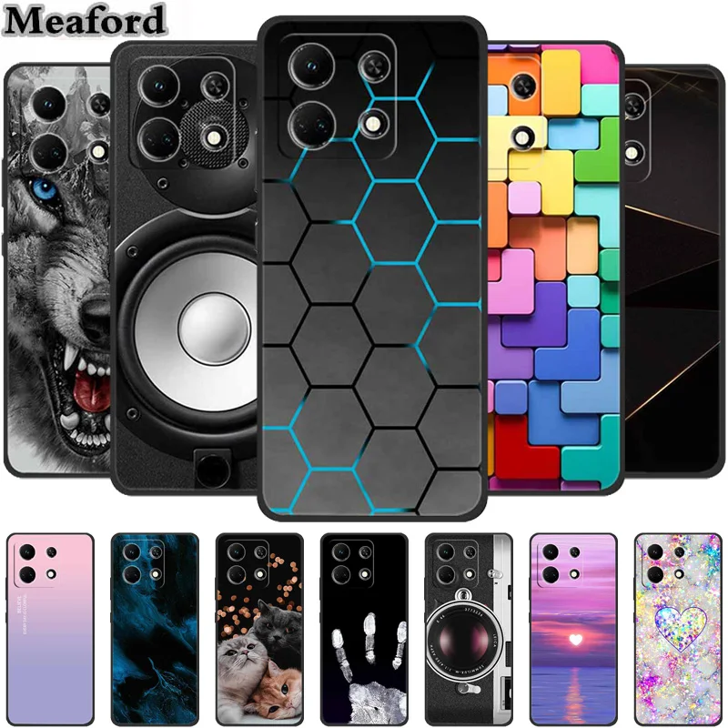 For-Infinix-Note-30-Vip-Case-Luxury-TPU-Soft-Silicone-Back-Cover-for ...
