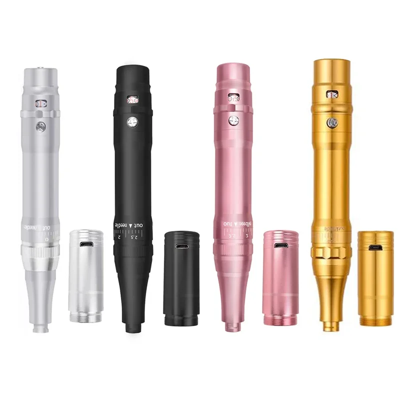 Wireless-Tattoo-Machine-Pen-Kit-Eyebrow-Lip-Microblading-Rotary-Gun-PMU ...