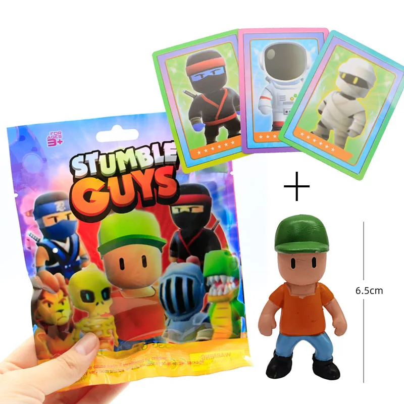 Stumble-Guys-Toys-Card-Kawaii-Anime-Figure-Toys-PVC-Model-Cute-Cartoon ...