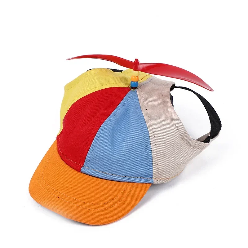 Pet Propeller Hat Colorful Detachable Adorable Sunproof Breathable ...
