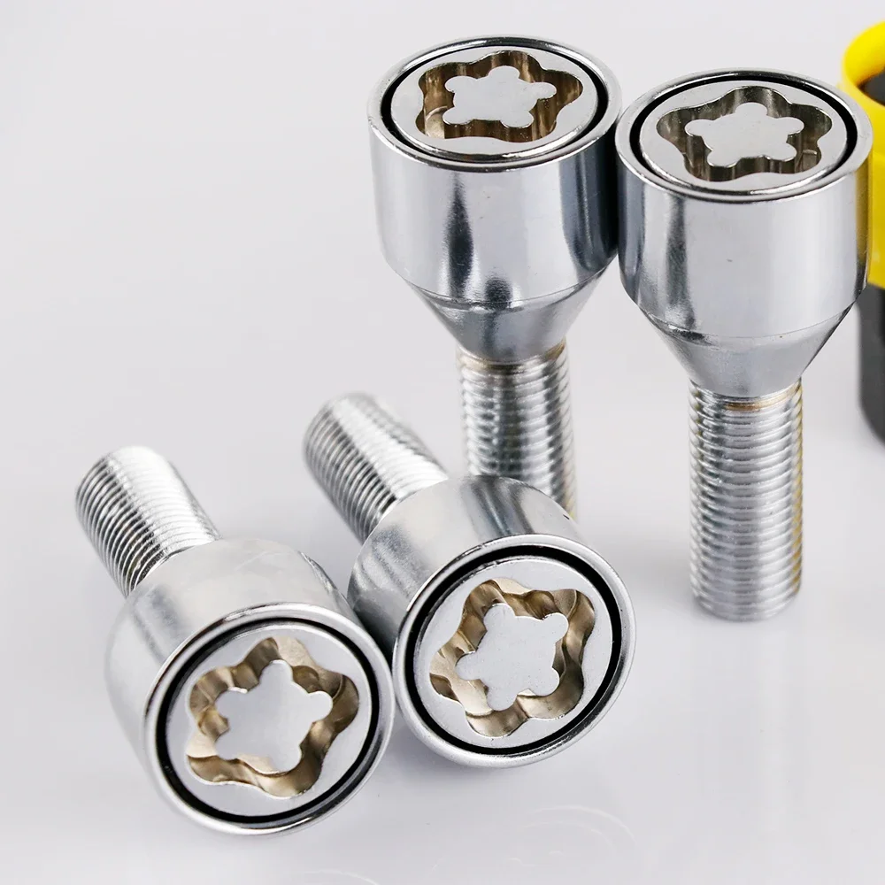 M12*1.25 High Quality Anti-theft Security Steel Wheel Lock Locking Lug ...