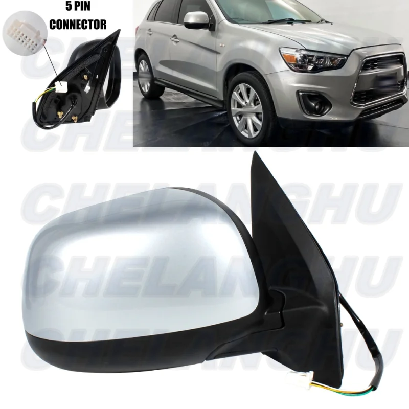 For-Mitsubishi-Outlander-ASX-2010-2011-2012-Right-Side-5-Pins-Silver ...