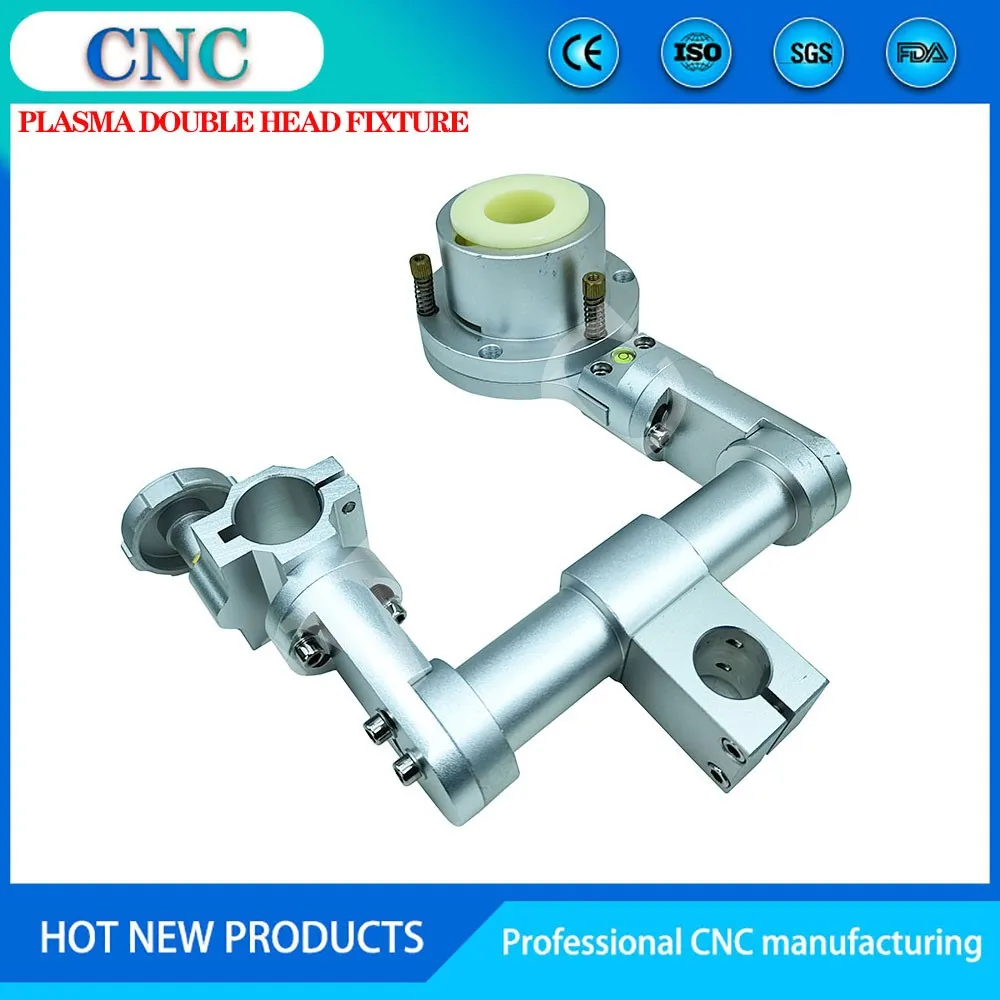 Plasma-double-head-fixture-Flame-dual-purpose-fixture-CNC-cutting ...