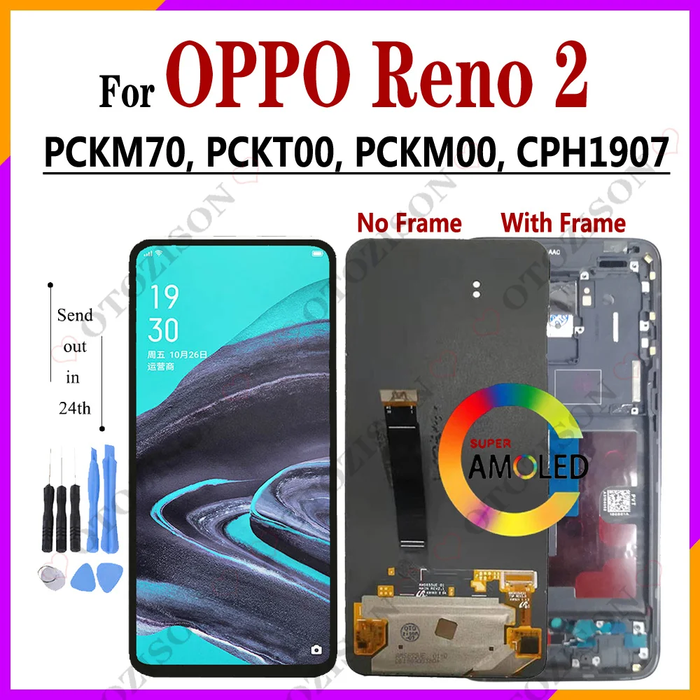 6-5-For-OPPO-Reno-2-LCD-With-Frame-Reno2-LCD-Display-PCKM70-PCKT00 ...