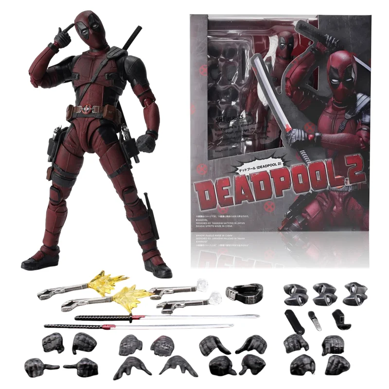 Marvel-Deadpool-2-Action-Figure-X-Men-Anti-hero-Superhero-Collection ...