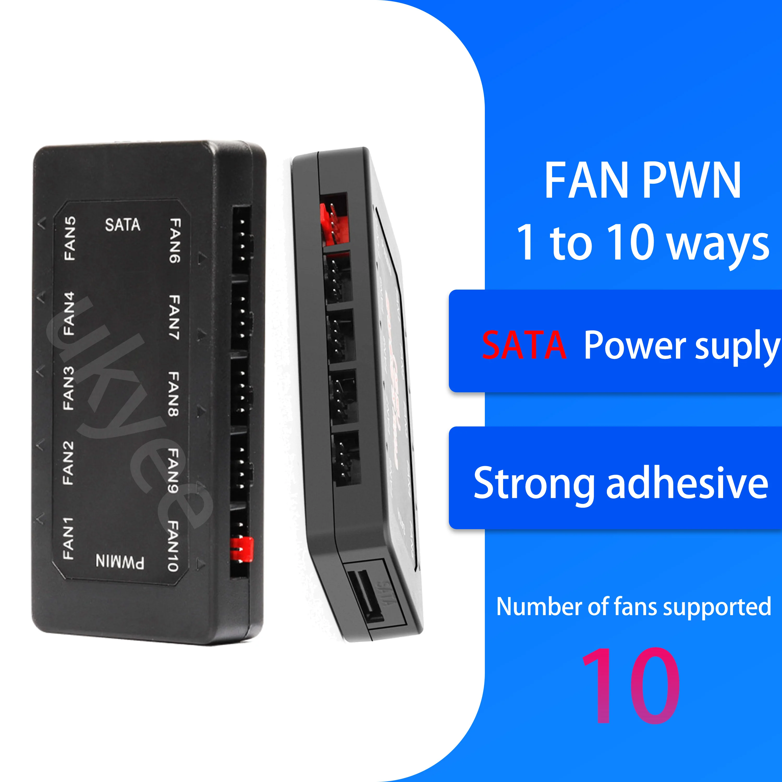 Computer Fan 4pin Pwm Splitter | Splitter Adapter Pc Fan | Fan Splitter ...