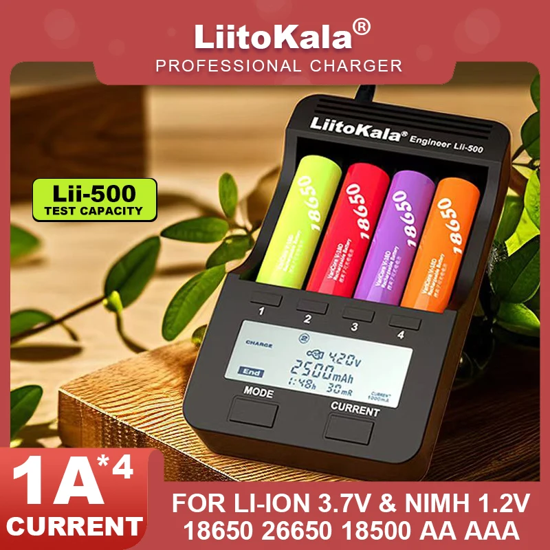 Liitokala-Lii-500-Battery-Charger-For-3-7V-Lithium-18650-26650-22650 ...