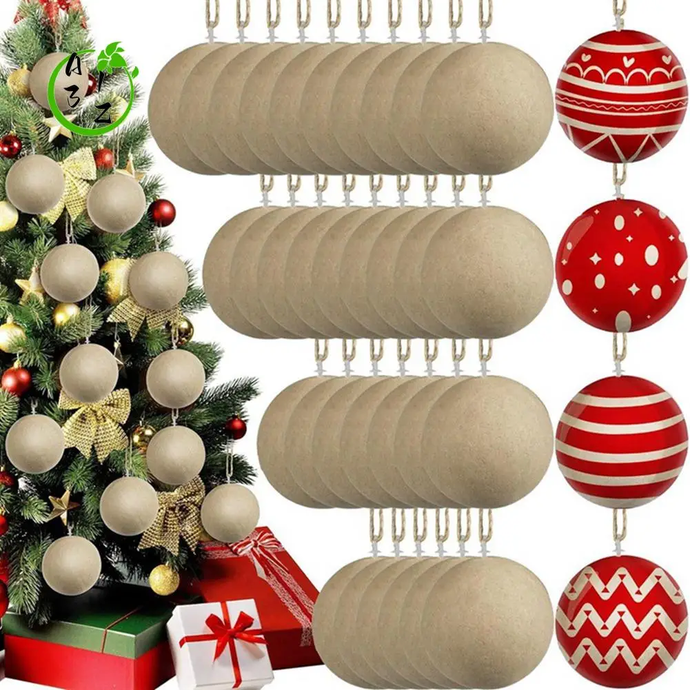 Paper Mache Christmas Balls – Crafting And Beyond