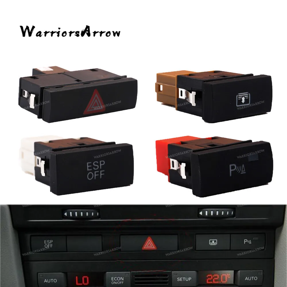 ESP Switch Or Emergency Hazard Light Lamp Warning Flash /Electric Rear ...