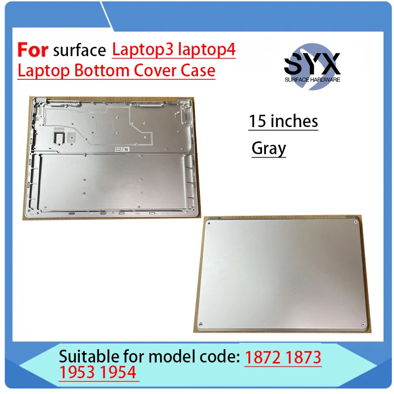 For Microsoft Surface Laptop3 Laptop4 15 inch Laptop Back Cover, New ...