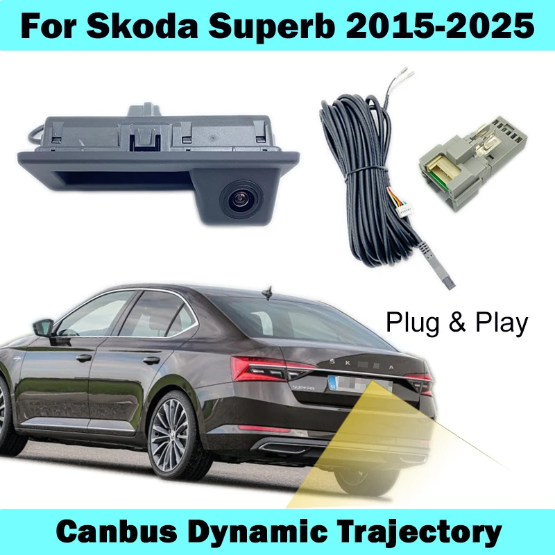 HICAMRUI-Car-Rear-Camera-for-Skoda-Superb-Combi-sedan-2015-2025-Canbus ...