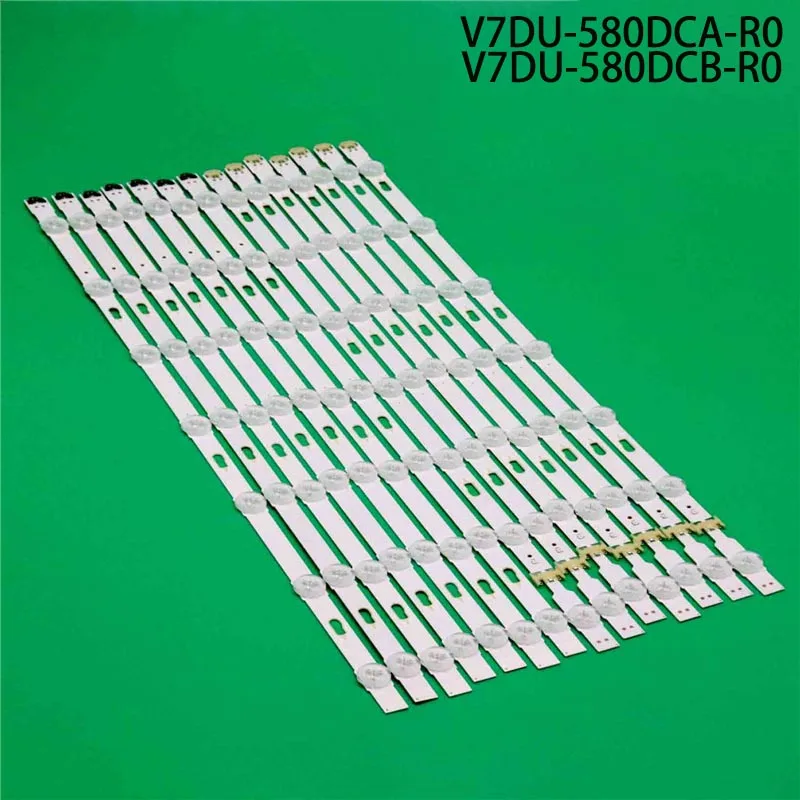 New-TV-s-LED-Lamp-Bars-V7DU-580DCA-580DCB-R0-Backlight-Strips-S-MU6100 ...