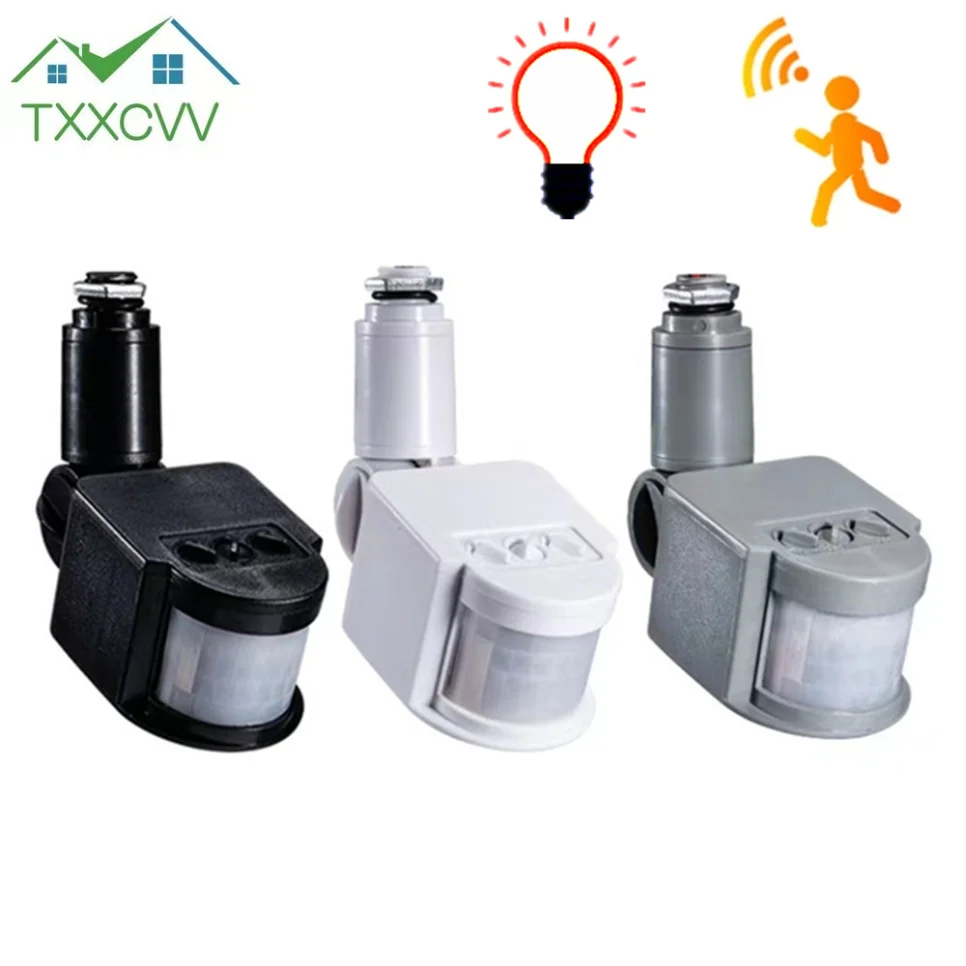 Motion-Sensor-PIR-Infrared-Automatic-Movement-Detector-Timer-110V-220V ...