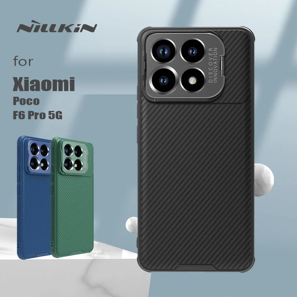 for-Xiaomi-Poco-F6-Pro-5G-NILLKIN-case-precision-hole-Flip-Lens-360 ...