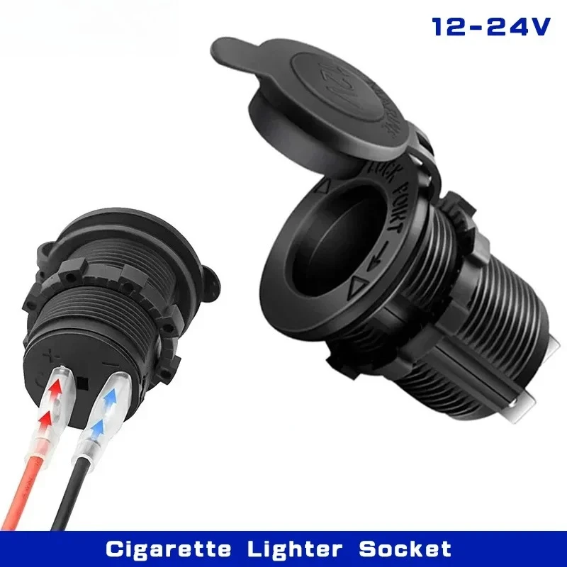 Cigarette Lighter Socket Car Marine Motorcycle ATV RV Lighter Socket ...