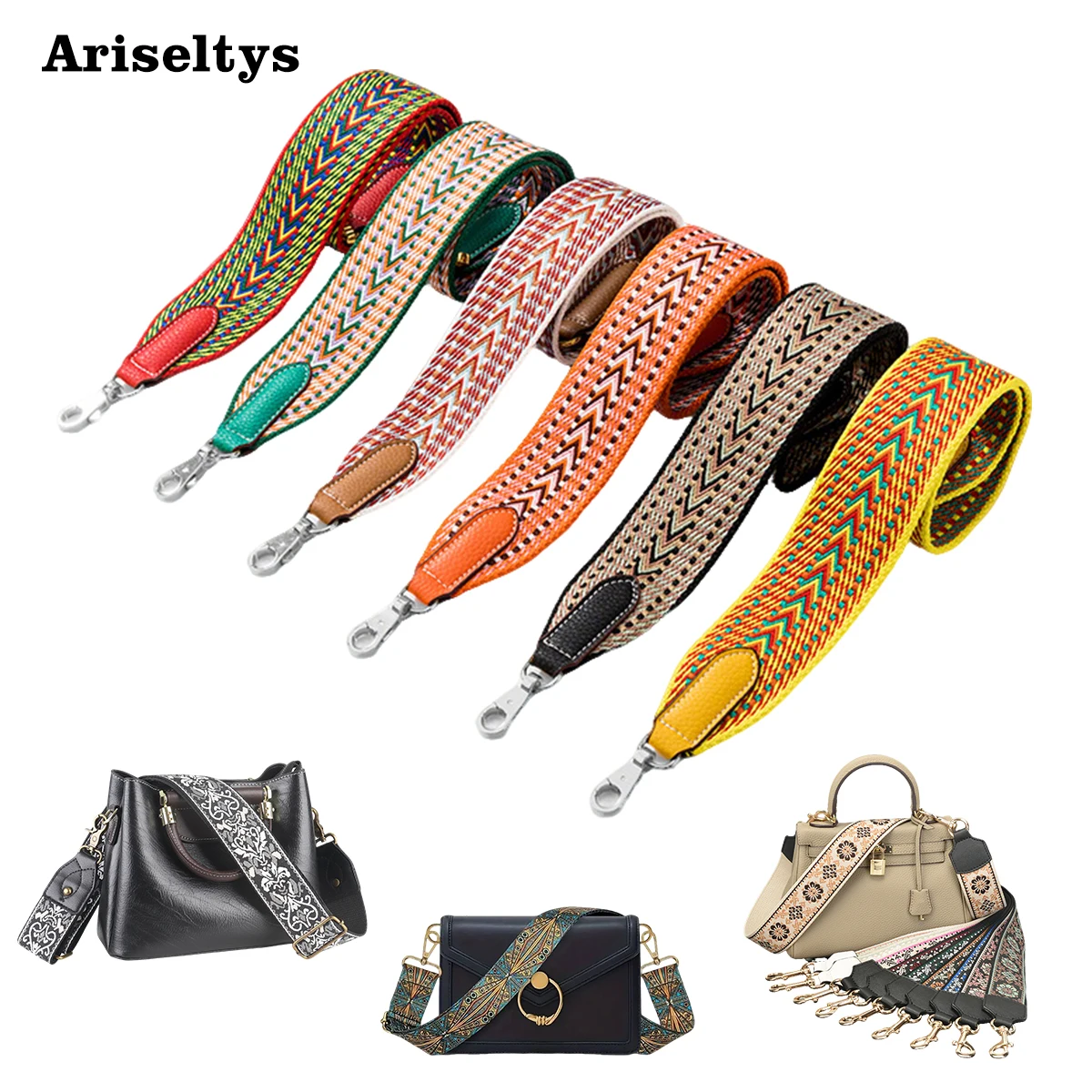 Non-Slip Belt Bag Straps for Women Shoulder Messenger Bags Wide Strap ...