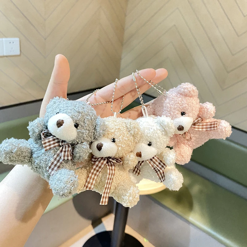 8cm-Cute-Cartoon-Little-Bear-Pendant-Keychain-Plush-Toy-Mini-Bag ...