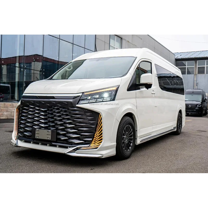 High qualityC-High Quality Bodykit for Hiace 2019 Upgrade to LM Grandia ...