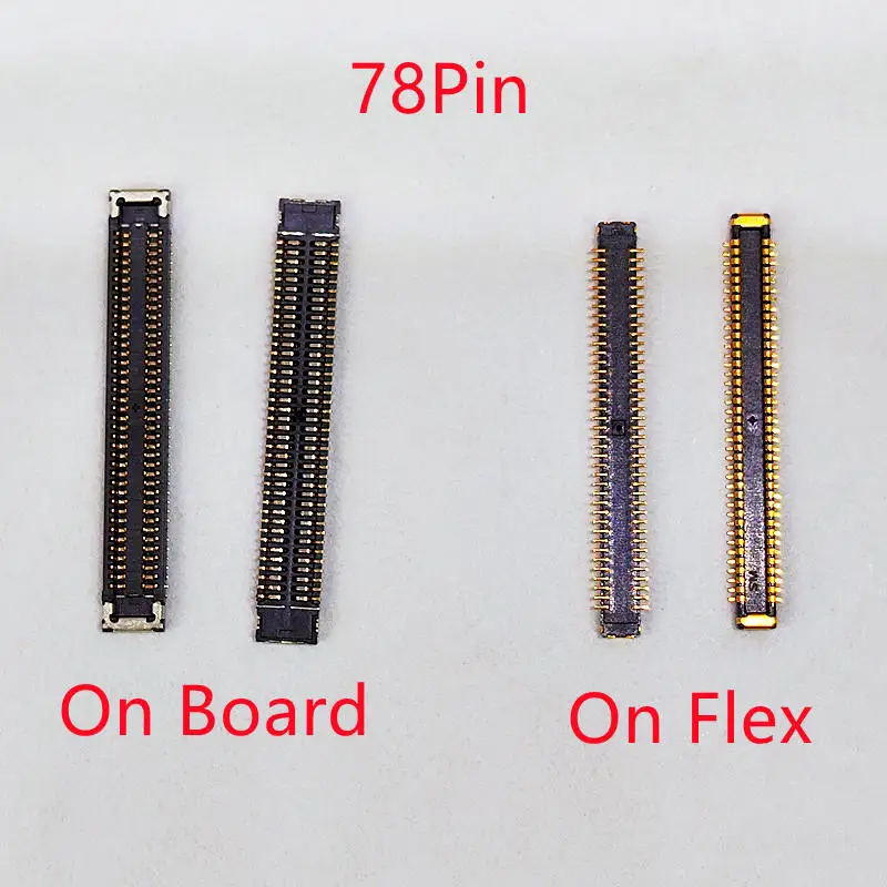 5-20pcs 78Pin USB Charging FPC Connector For Samsung Galaxy Note 10 ...