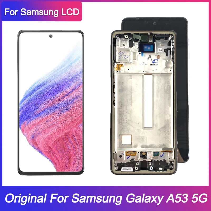 Original A536 LCD For Samsung Galaxy A53 5G LCD Display A536B A536U ...