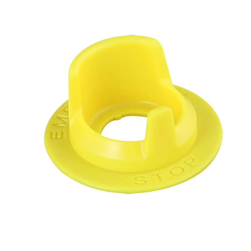 16mm Mounting Hole Plastic Emergency Stop Push Button Switch Guard ...