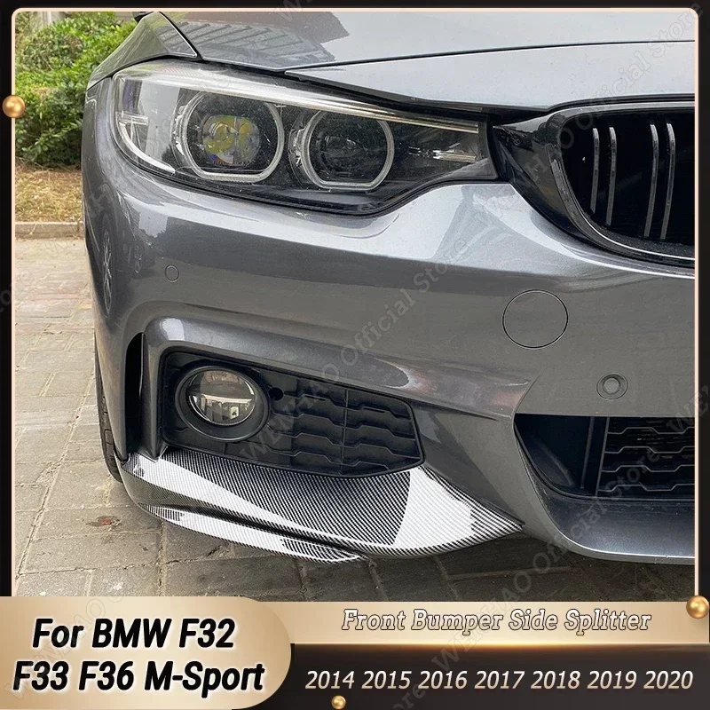 For-BMW-4-Series-F32-F33-F36-M-Sport-2014-2020-Front-Bumper-Lip ...