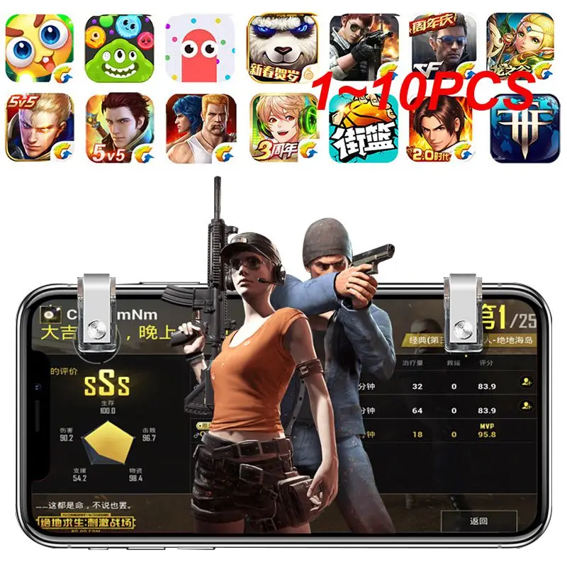 1-10PCS-Mobile-Phone-Game-Fire-Button-Smart-Phone-Metal-Game-Trigger-L1 ...