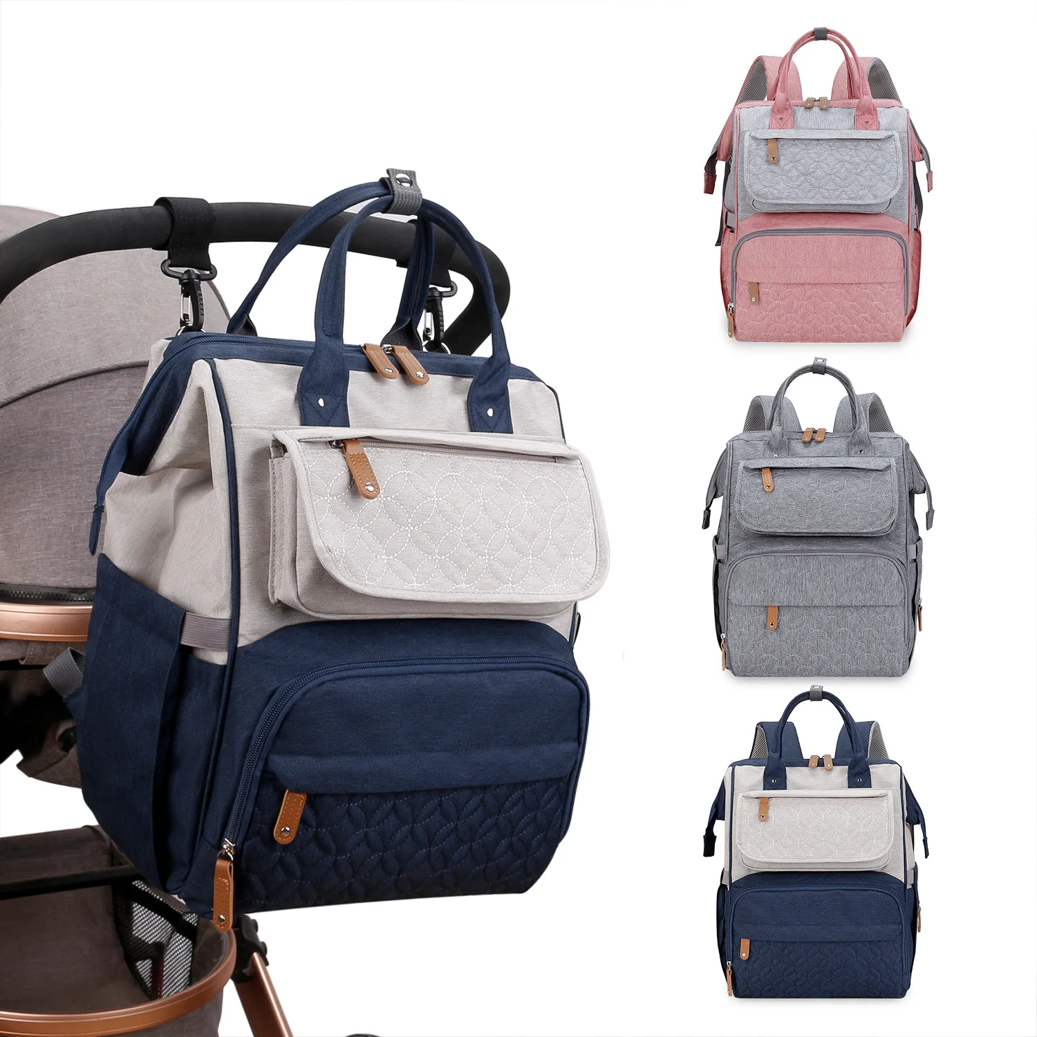 Mummy-Bag-New-Fashion-Multifunctional-Large-Capacity-Mother-Out-To ...