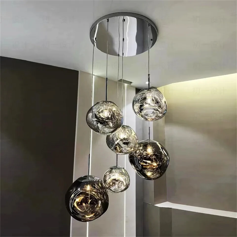 Nordic-Lava-LED-Chandelier-Lighting-Modern-PVC-Kitchen-Ceiling-Lights ...