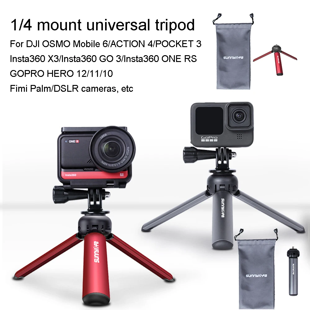 For-insta-360-ace-pro-Tripod-OSMO-Mobile6-GoPro12-Insta360-X3-Universal ...