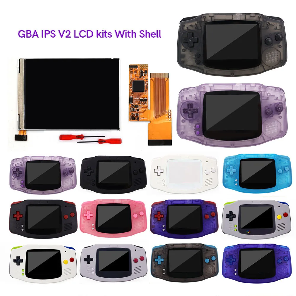 Kits-de-retroiluminaci-n-LCD-para-consola-Gameboy-Advance-pantalla-GBA ...