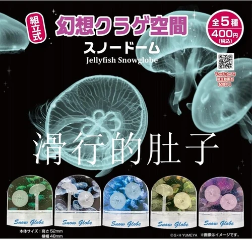 Jellyfish Snow Globes