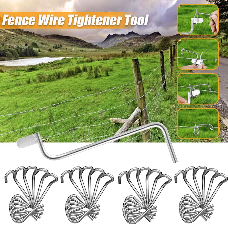 Fence Wire Tightener Tool Reusable Tighteners For Repair Loose Sagging ...