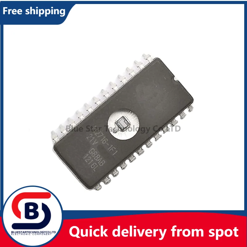 Free-Shipping-10-50pcs-lot-M2716-1F1-2716-M2716-CDIP-24-Memory-UV-EPROM ...