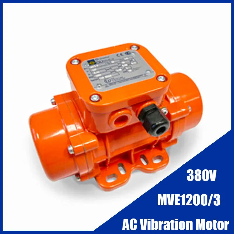 750W 380V AC Vibration Motor MVE1200/3 Aluminum Alloy Concrete Vibrator ...