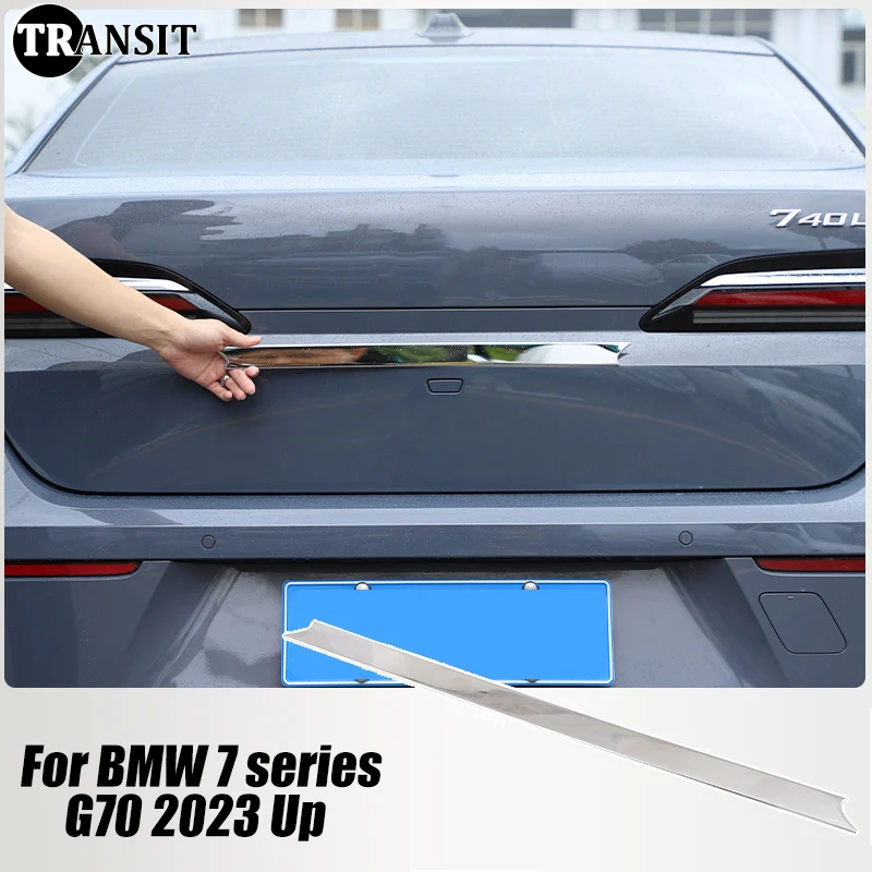 For BMW 7 Series G70 2023 2024 2025 Accessories Car Rear Decal Trunk ...