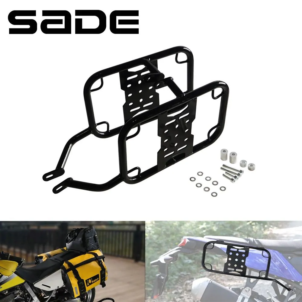 Motorcycle Saddlebag Bracket Panniers Rack Side Carrier