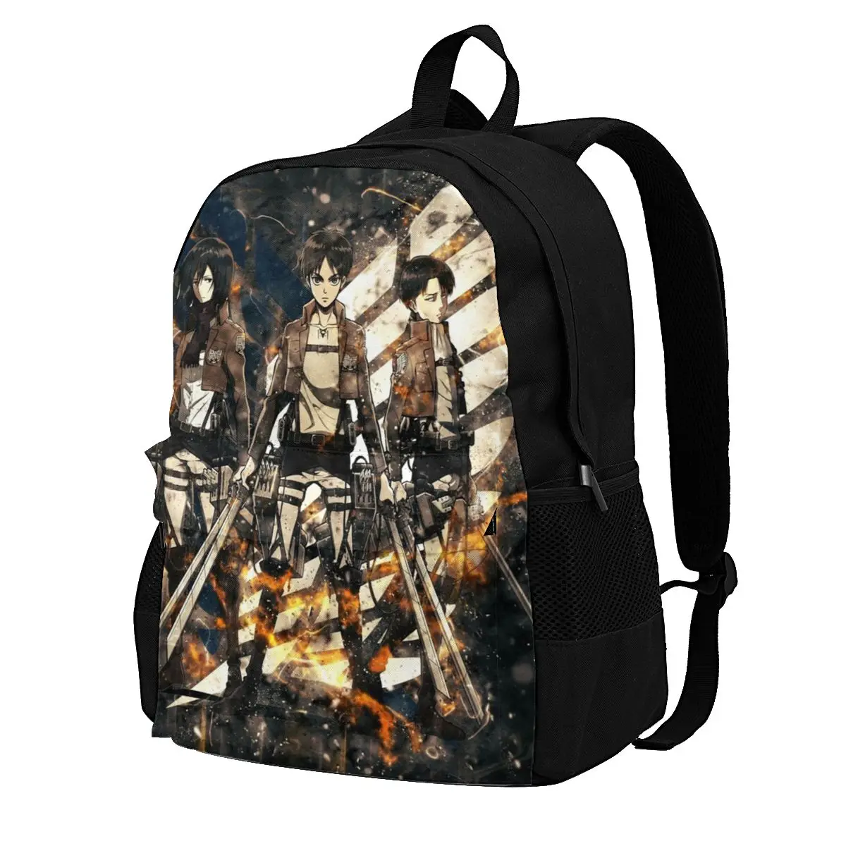 Backpack Attack Titans | Backpack Eren Jeager | Bags - Design Backpacks ...
