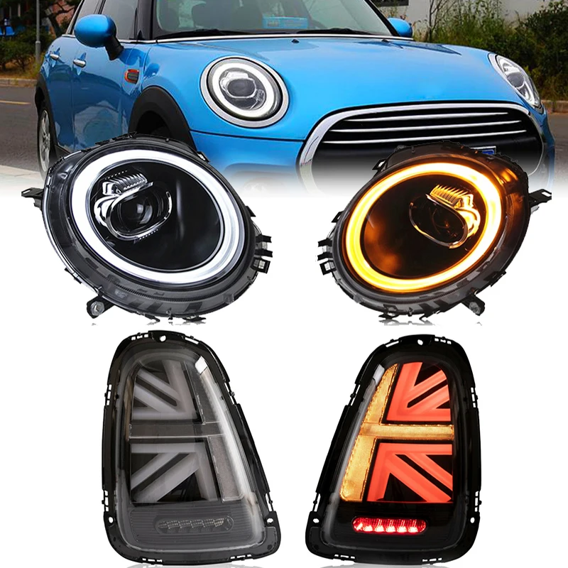 LED-Headlight-For-Mini-Cooper-S-R56-R57-R58-R59-2007-2013-Tail-Lights ...