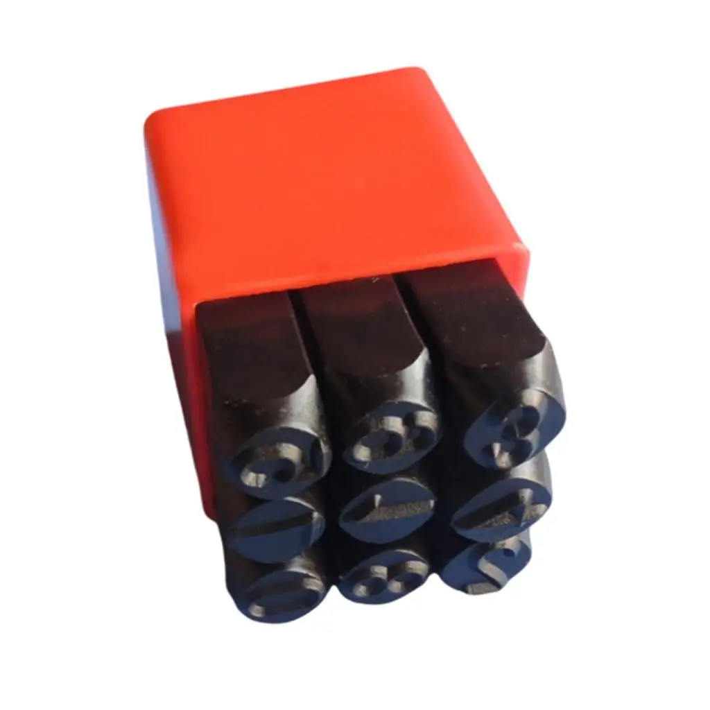 Steel Letter Number Stamp Precision Punch Set for Leather Craft Tools ...