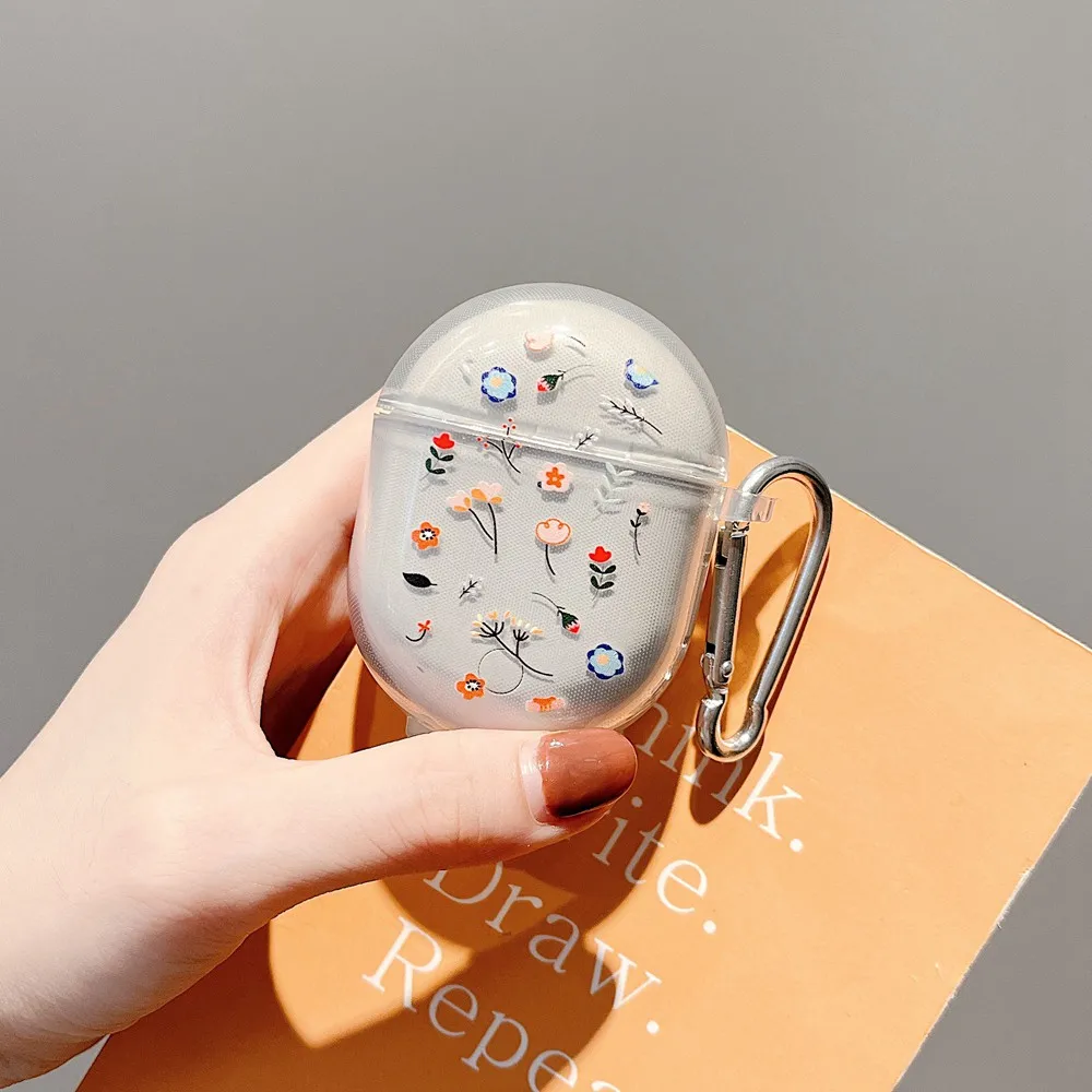 Cute-Flower-Astronaut-Soft-Silicone-Earphone-Case-Headphone-Shell-For ...